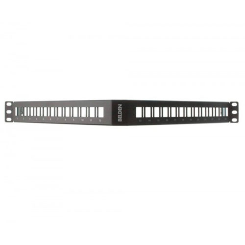 Belden Patch Panel Modular 24 Puertos, 1U, Negro, AX103114 - Grupo GOMI | Distribuidor ...